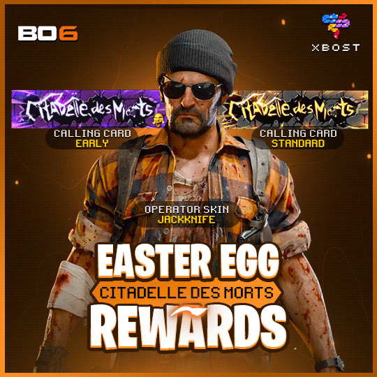 BO6 - Zombies Easter Egg - X B O S T